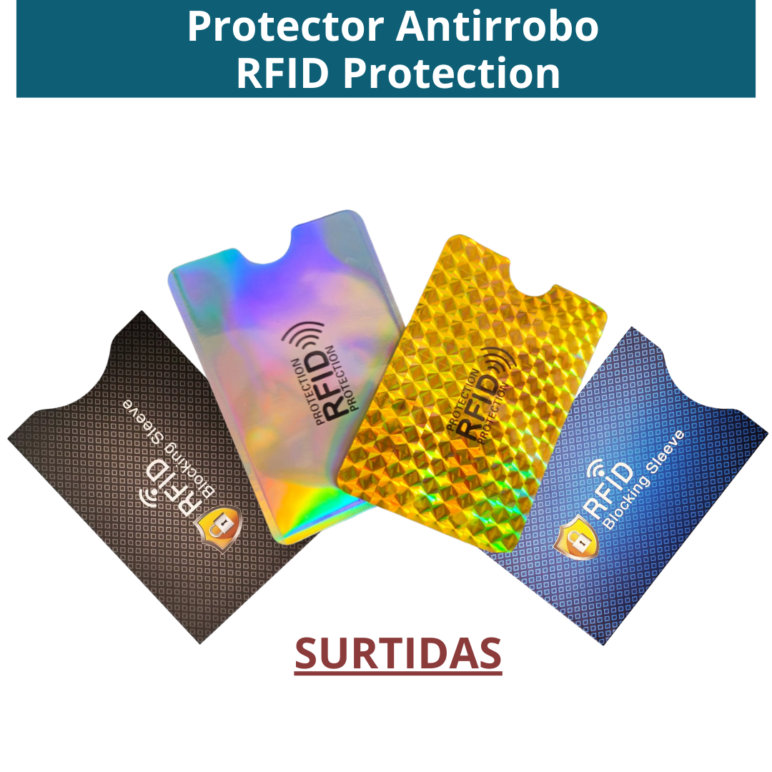 Fundas Antirrobo RFID Seguridad para tus Tarjetas Débito y Crédito Kit – MANBRU